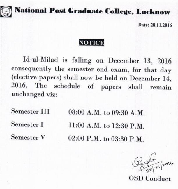 National P.G. College